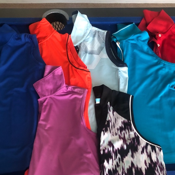 PRA Tour Performance | Tops | 7colorful Sleeveless Golf Tops Collection ...